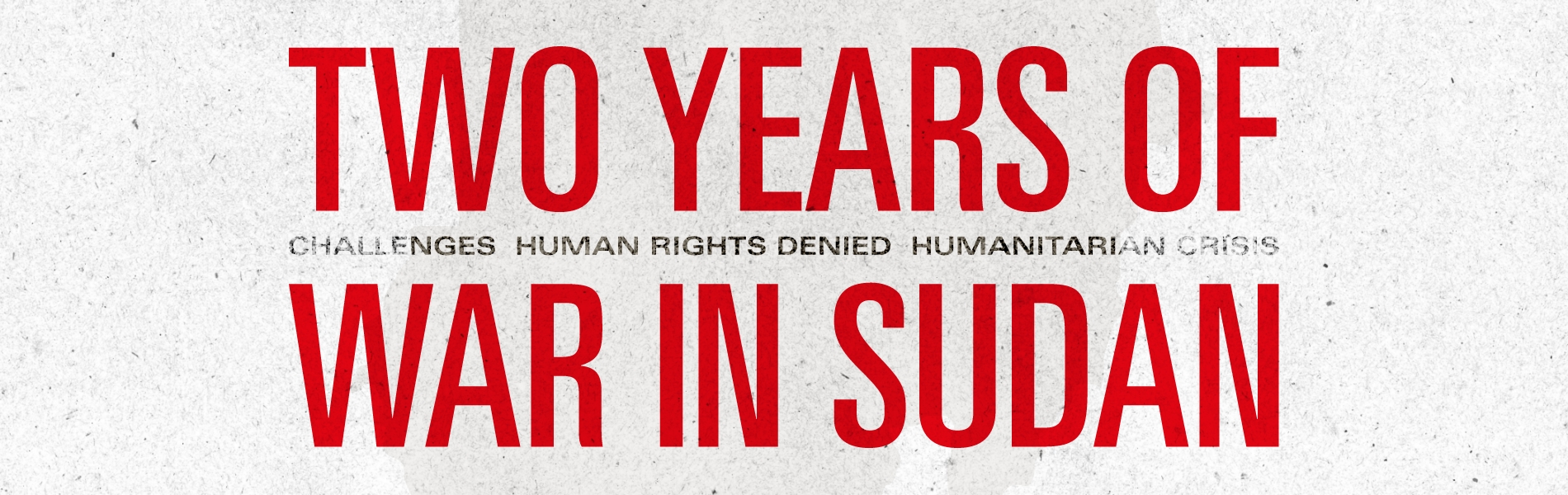Sudan: Two Years of War | EMERGENCY USA